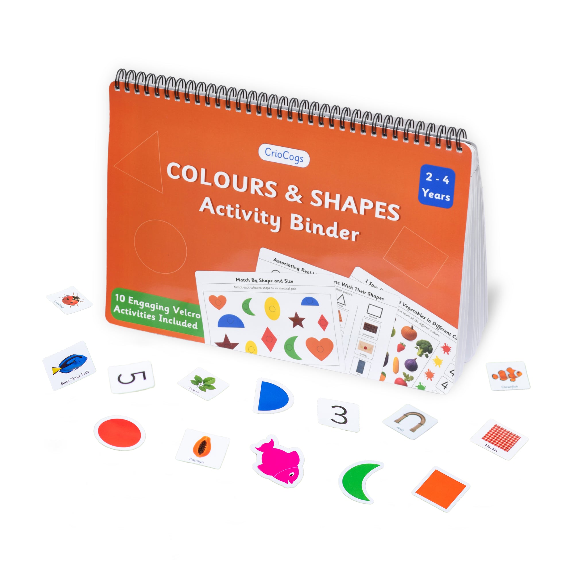 Colours and Shapes Activity Binder – Buy Now at My Baby Babbles