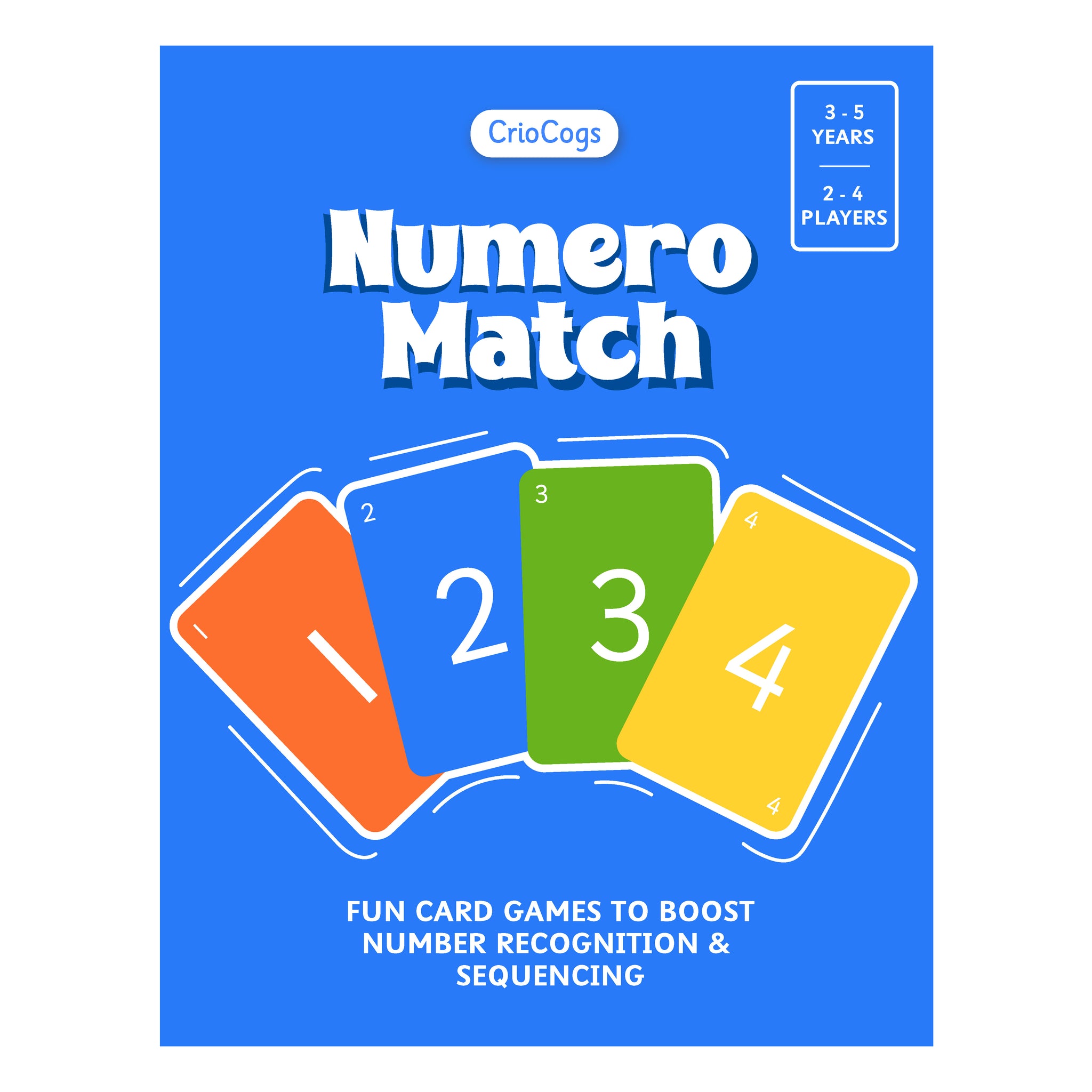 Numero Match Card Game – Buy Now at My Baby Babbles