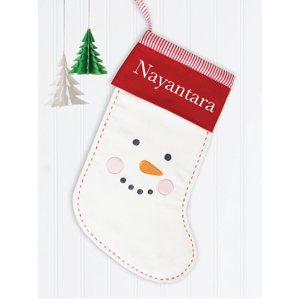 Masilo 'Snowman' Christmas Stocking – Buy Now at My Baby Babbles