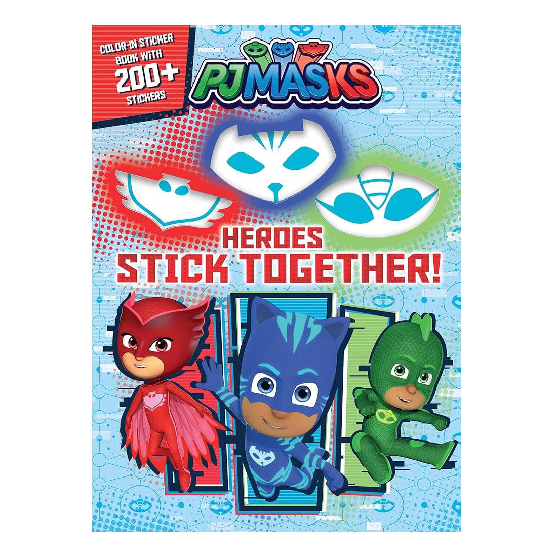 Pj Masks Color In Sticker Book – Buy Now at My Baby Babbles