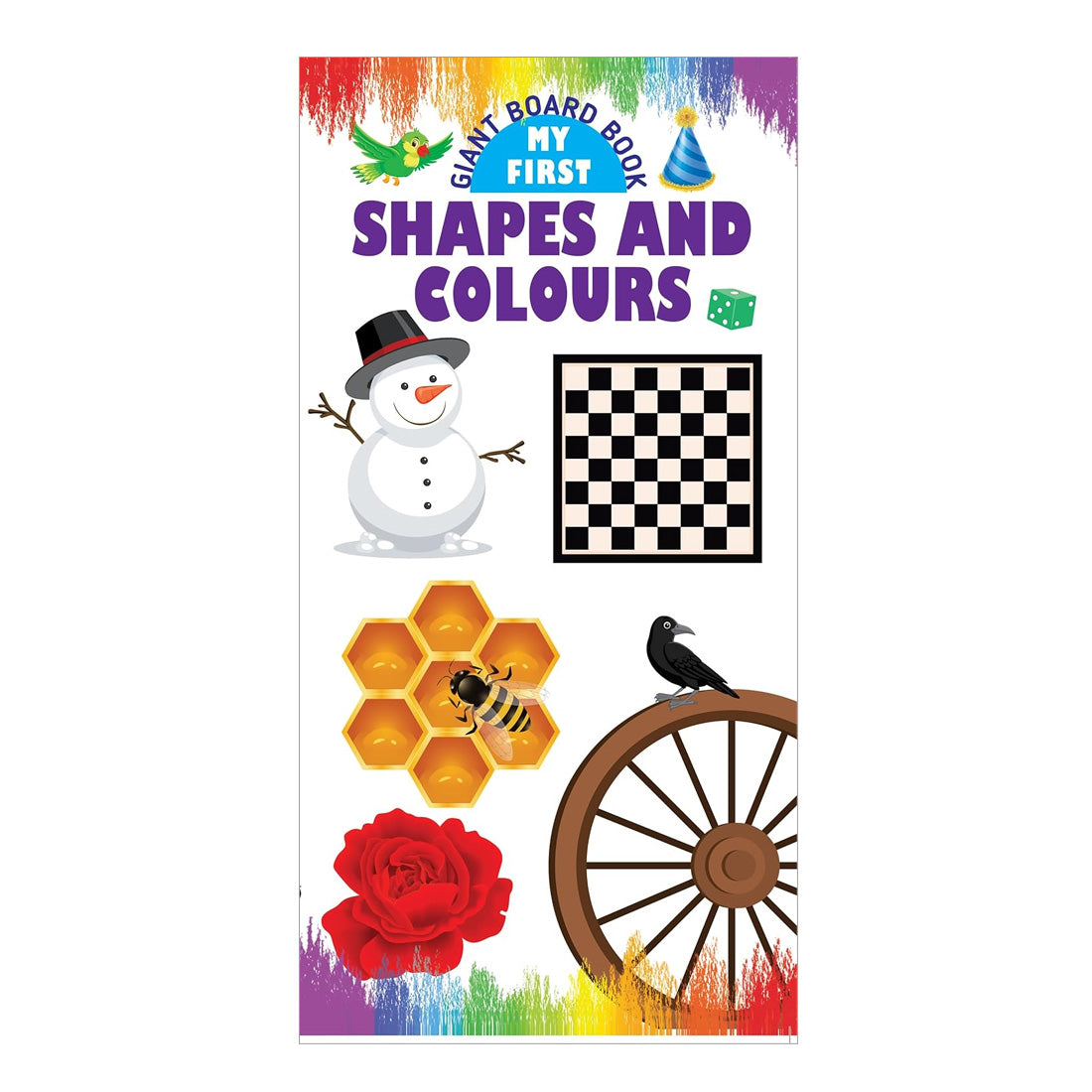 Giant Tall Board Book: My First Shapes & Colour – Buy Now at My Baby ...