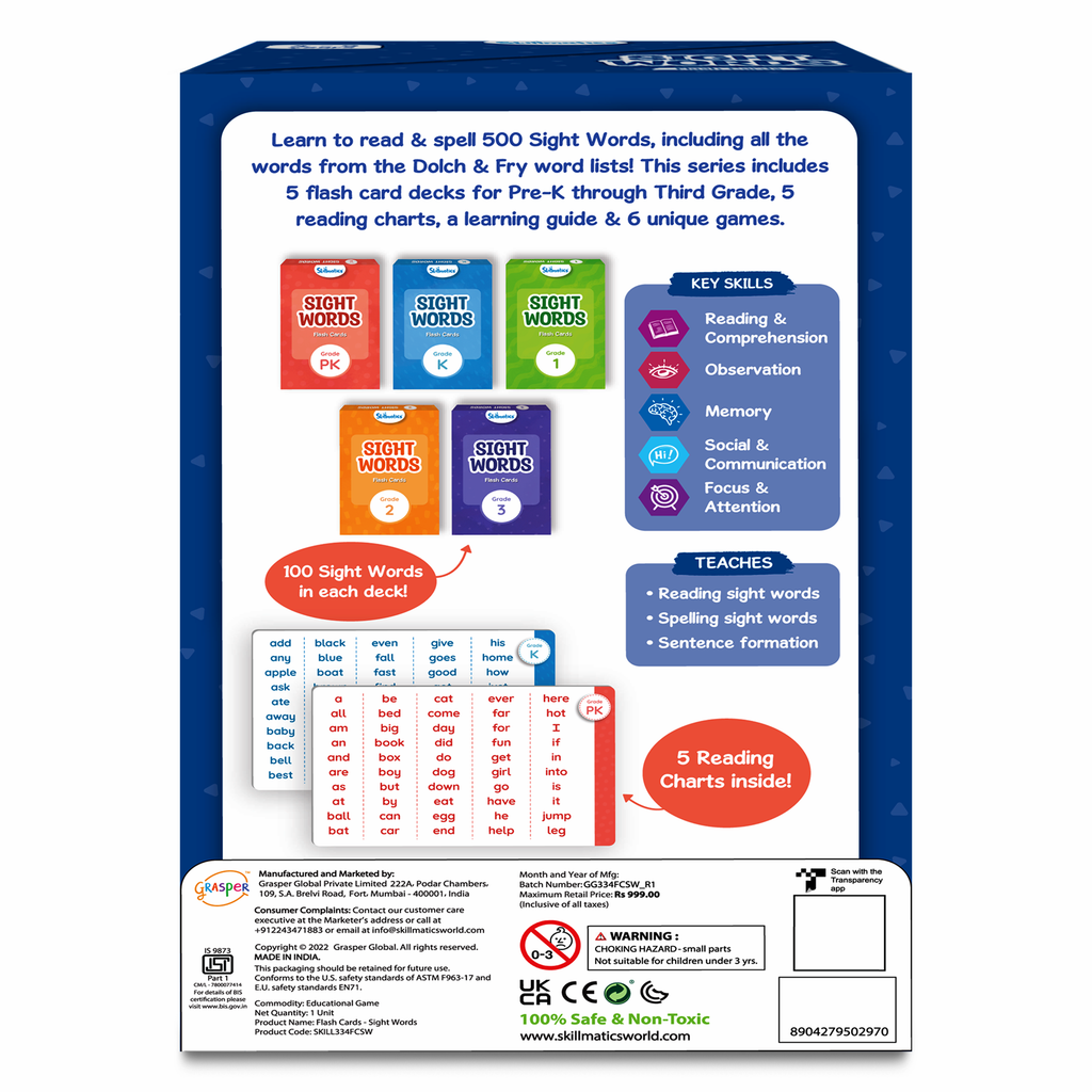 Skillmatics Kids Activity Box, Games, Fun Learning - My Baby Babbles