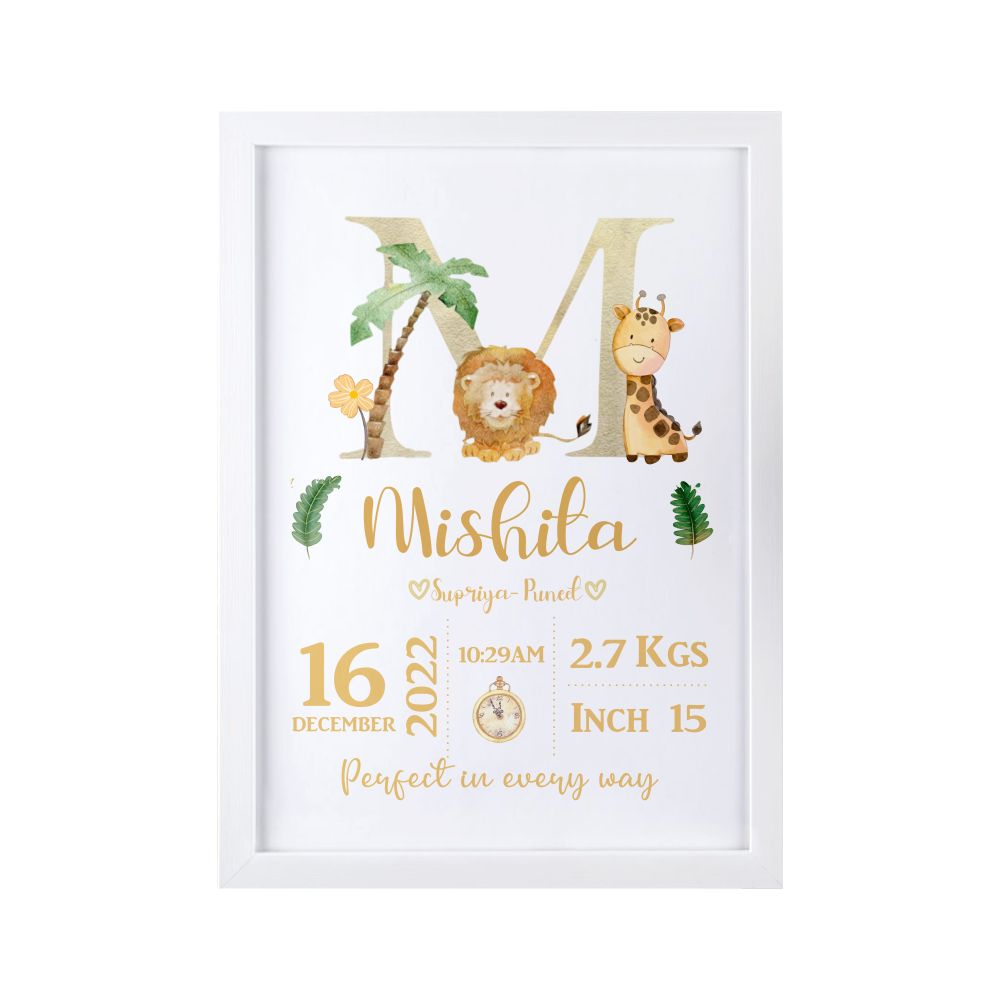 Birth frame – Buy Now at My Baby Babbles