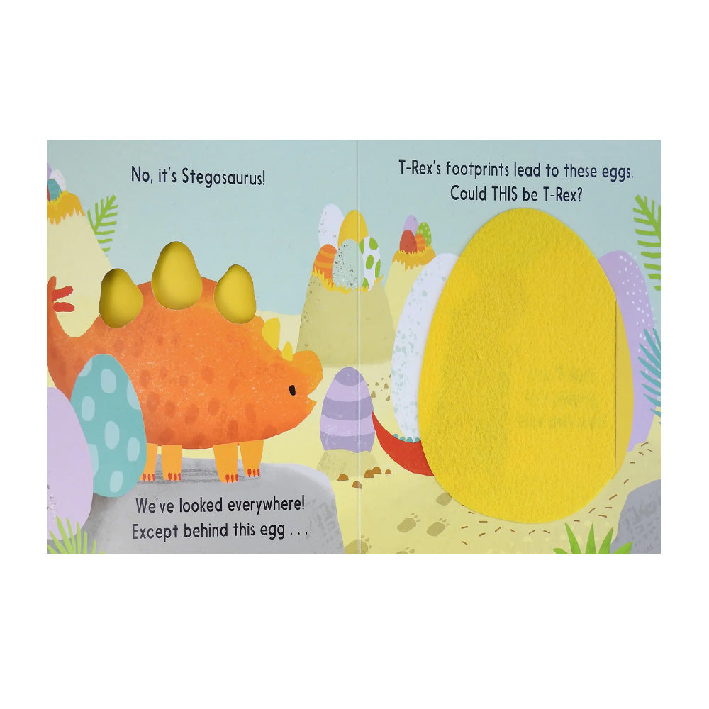 Dinosaur, Toddler Books, Flap Book, Lift and Find - My Baby Babbles