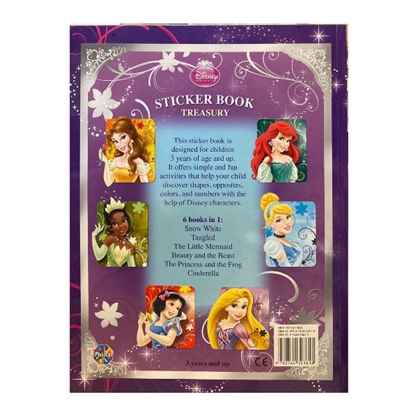 Sticker Book Treasury, Disney, Princess, Stickers, Activity Book - My ...