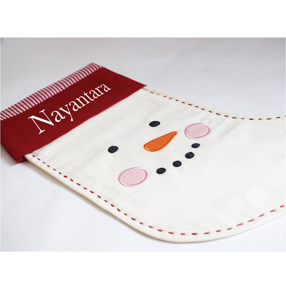 Masilo 'Snowman' Christmas Stocking – Buy Now at My Baby Babbles