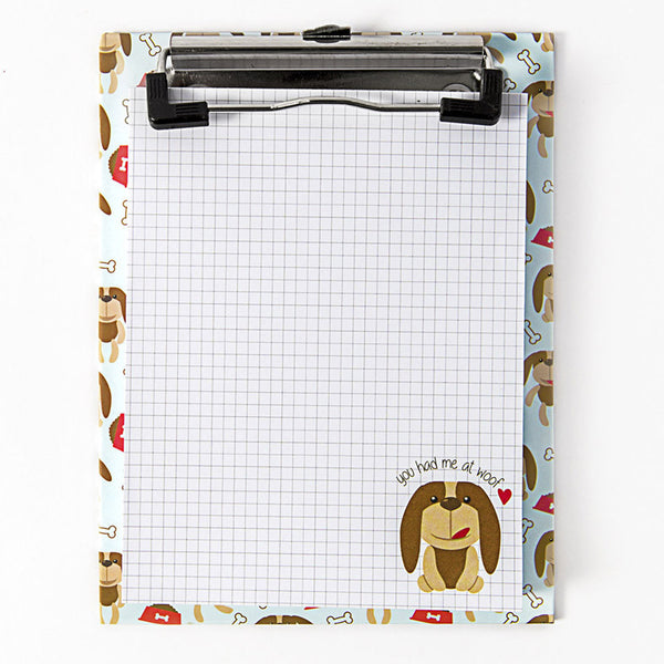 Mini Scribble Pad: You Had Me At Woof- My Baby Babbles